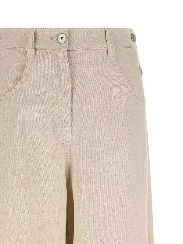 Brunello Cucinelli Wide Leg Jeans