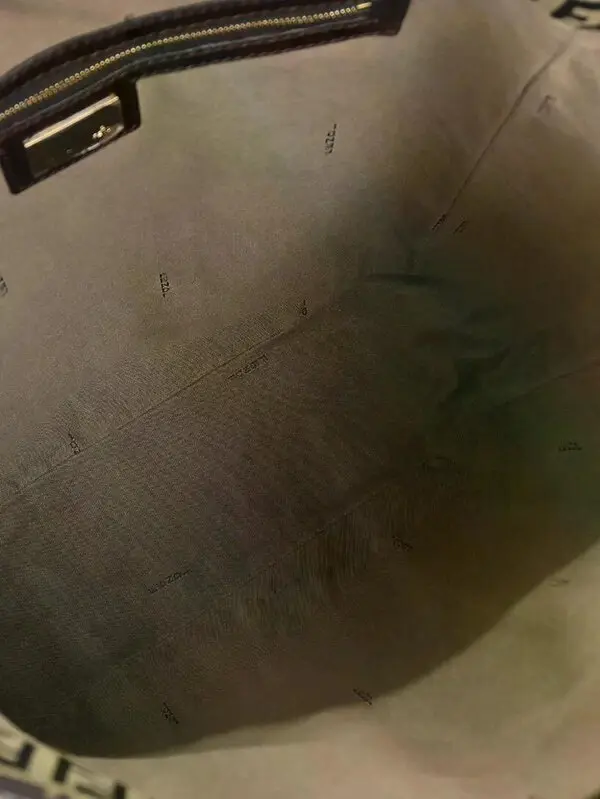 Fendi 2006 Zucchino Canvas Tote Bag