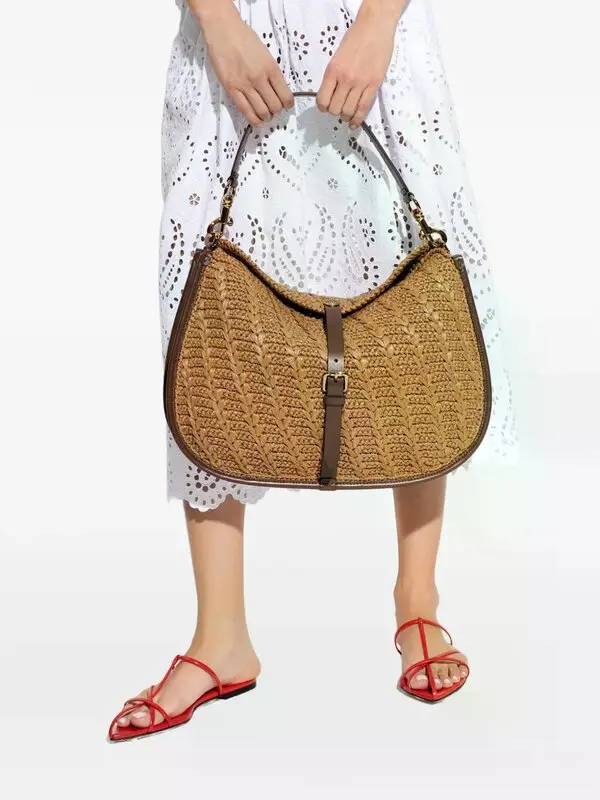 Etro Woven Shoulder Bag - Neutrals
