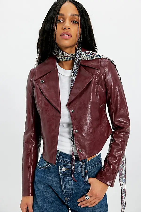 DIESEL® G-ameck Vegan Leather Jacket