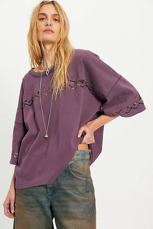 Free People We The Free Andy Oversized Tee