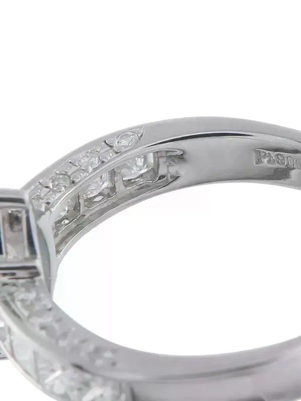 LB EXCLUSIVE Marquise Diamond Platinum Ring