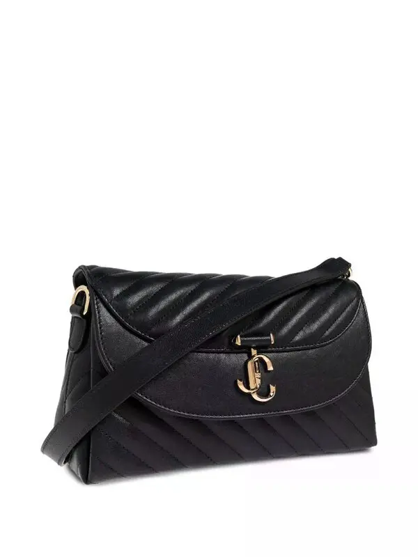 JIMMY CHOO Curve Leather Top-handle Bag - Blue