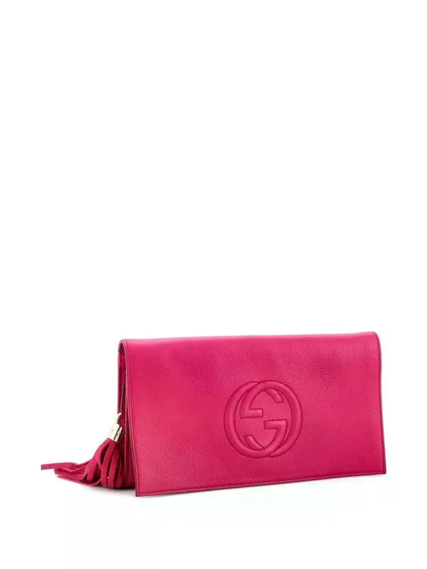 Gucci Soho Leather Clutch