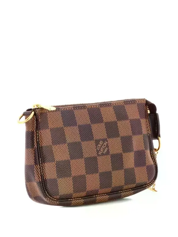 LOUIS VUITTON Pochette Accessoires Damier - Brown