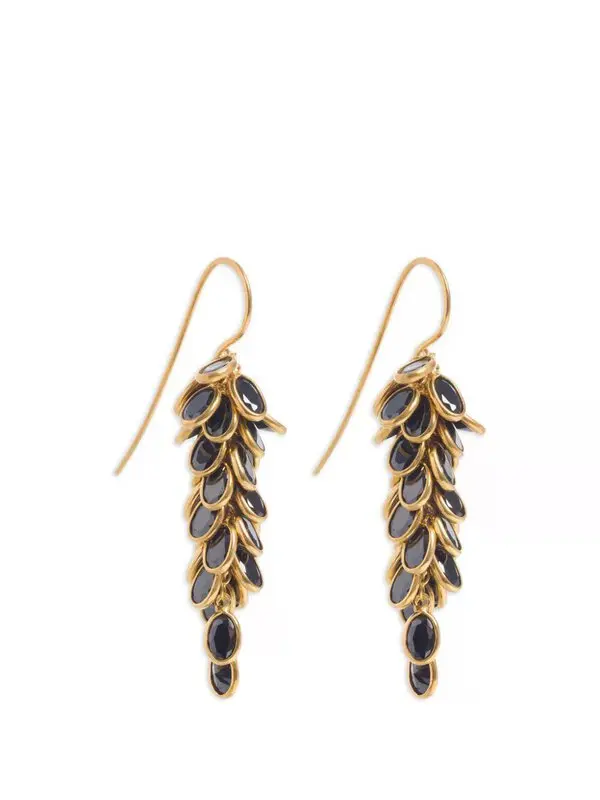 FREYA ROSE Crystal Drop Earrings - Gold