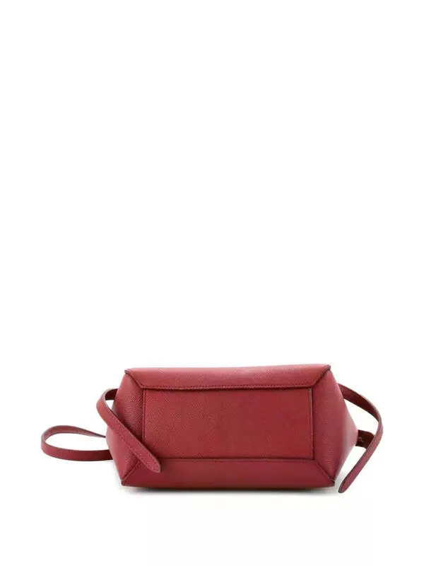 Celine Belt Bag Textured Leather Nano Shoulder Bag