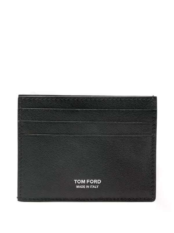 TOM FORD Leather Wallet - Black