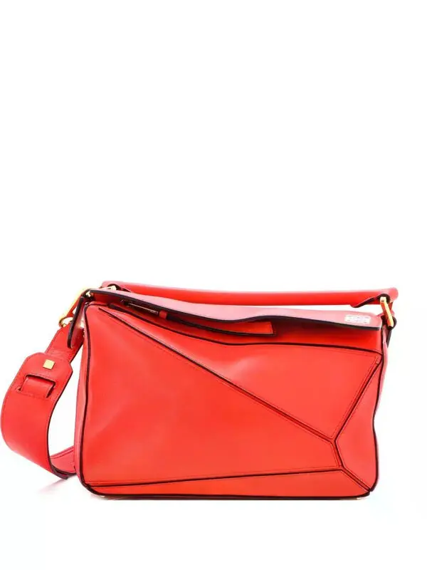 Loewe Puzzle Bag Leather Small Satchel