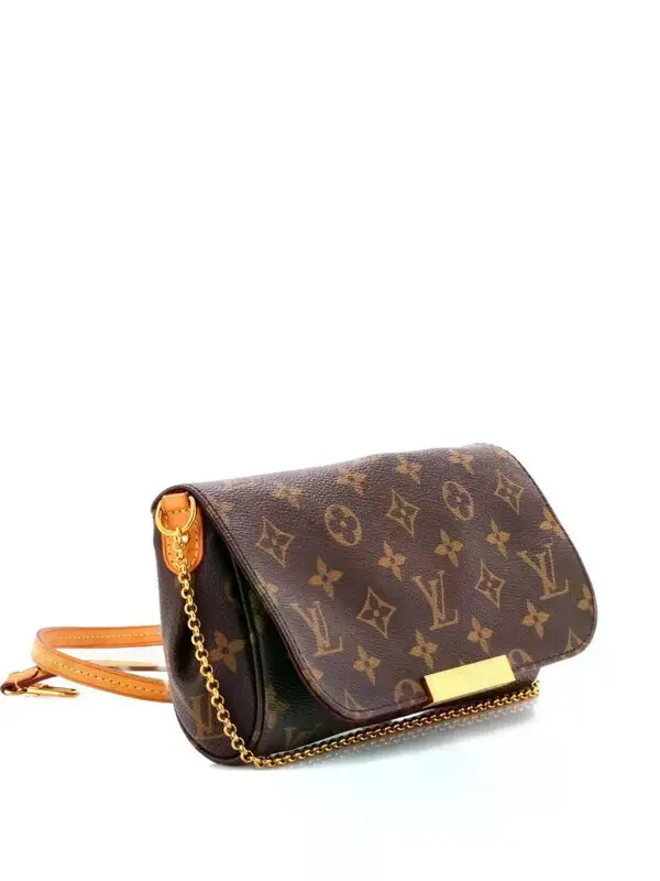 LOUIS VUITTON Favorite Handbag Monogram Canvas Pm - Brown