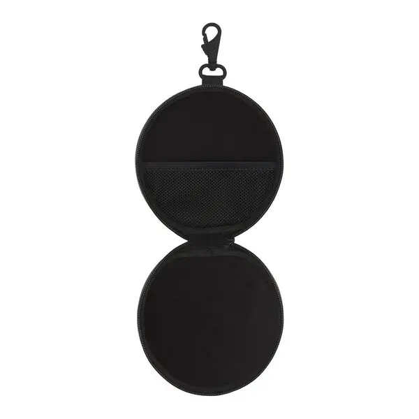 SKIMS Hardshell Round Case - Obsidian