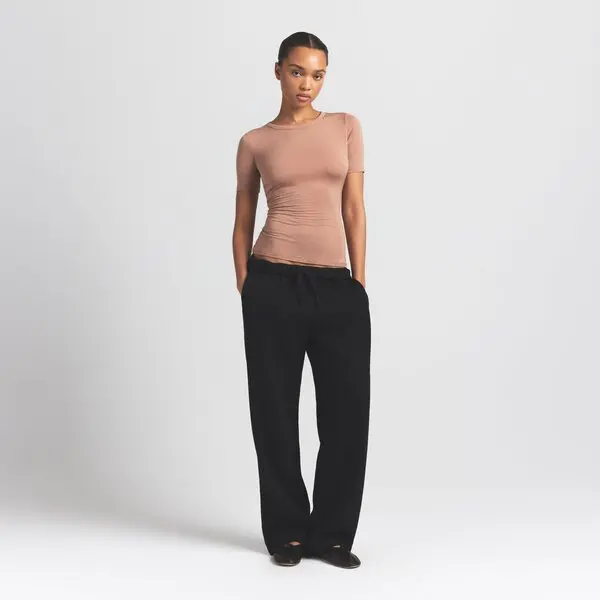 SKIMS Sheer Modal Long T-shirt - Sienna