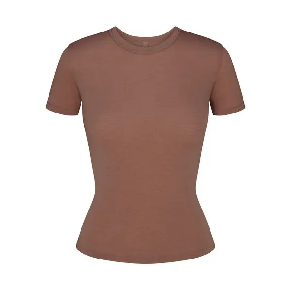 SKIMS Sheer Modal Long T-shirt - Sienna