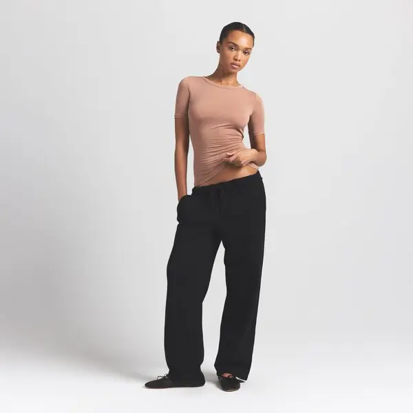 SKIMS Sheer Modal Long T-shirt - Sienna