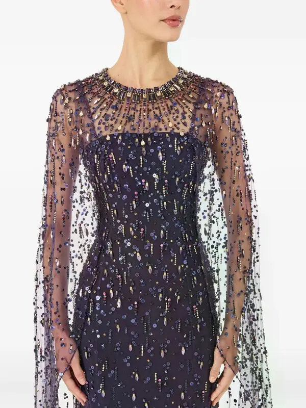 Jenny Packham Hestia Embellished Maxi Dress