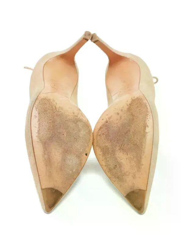 STUART WEITZMAN Pointed-toe Suede Pumps