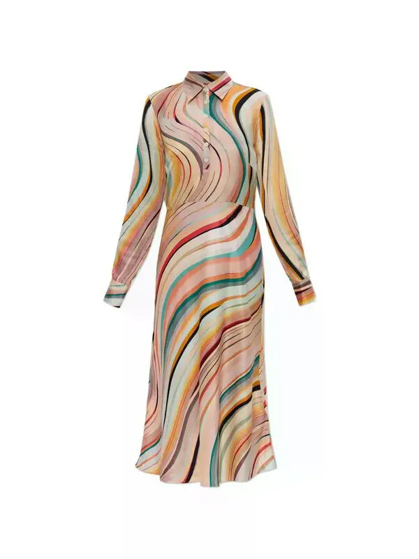 Paul Smith Long-sleeve Midi Dress