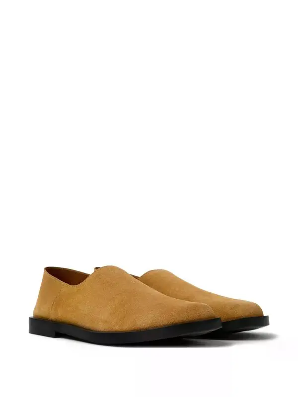 Camper Suede Slip-on Loafers - Neutrals
