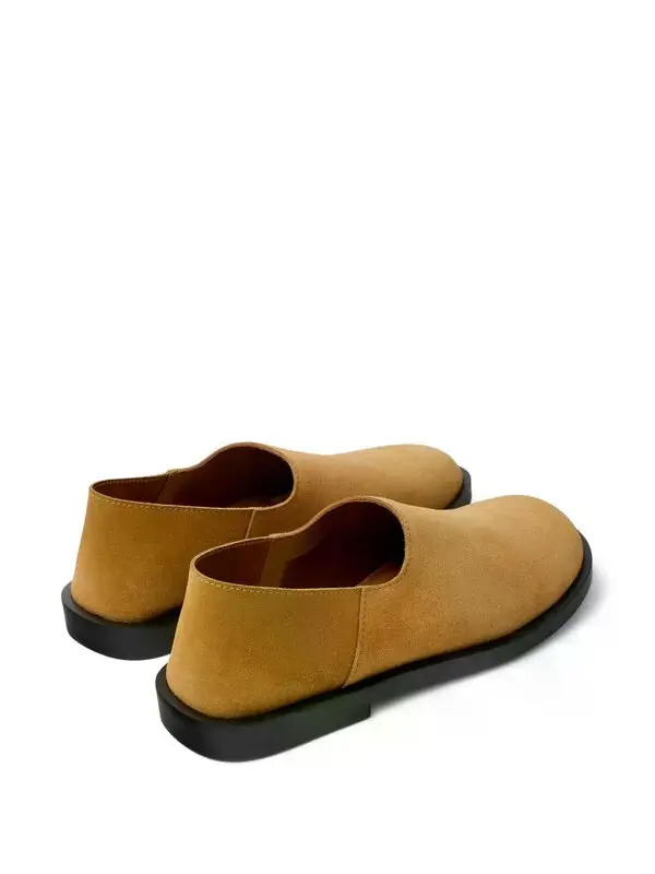 Camper Suede Slip-on Loafers - Neutrals
