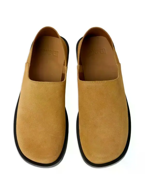 Camper Suede Slip-on Loafers - Neutrals