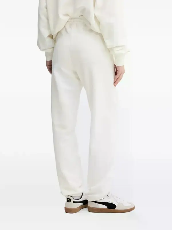 INBETWEENERS Graphic-embroidered Drawstring Track Pants - White