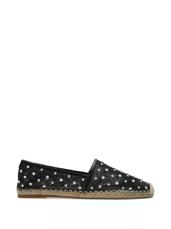 Michael Kors Crystal-embellished Espadrilles - Black