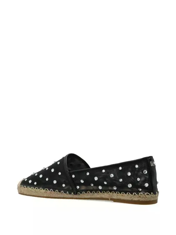 Michael Kors Crystal-embellished Espadrilles - Black