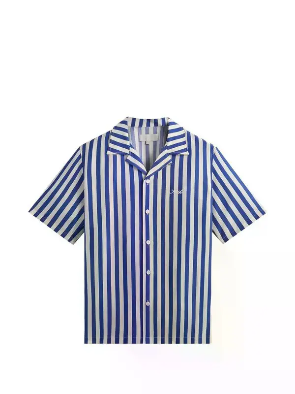 Kith Thompson Striped Camp Collar Shirt