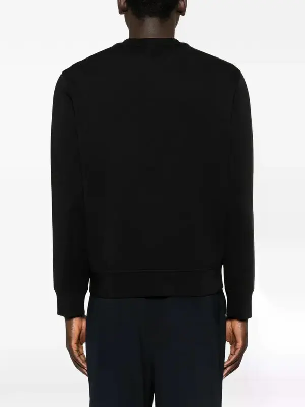 Emporio Armani Logo-detail Crew-neck Sweatshirt