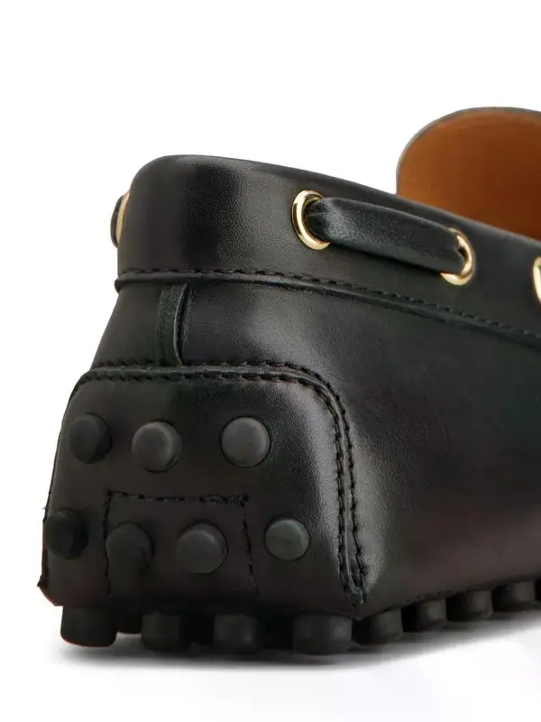TOD'S Bow-detail Gommino Loafers