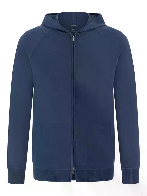 Boggi Milano Full-zip Hooded Sweater