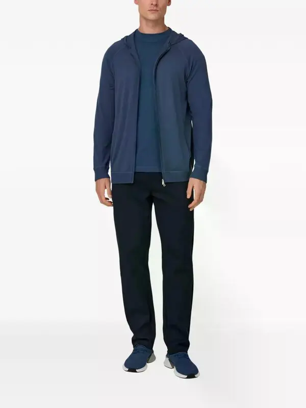 Boggi Milano Full-zip Hooded Sweater
