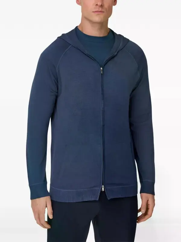 Boggi Milano Full-zip Hooded Sweater