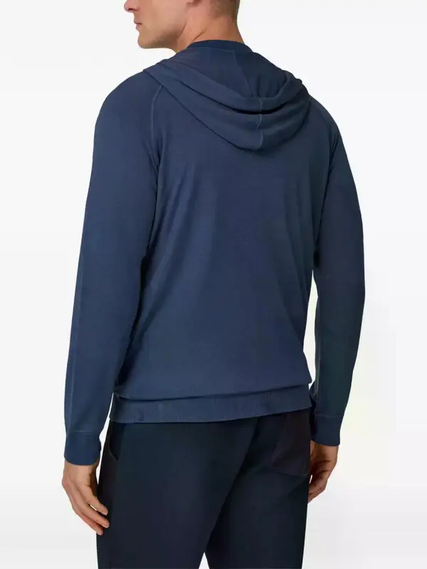 Boggi Milano Full-zip Hooded Sweater