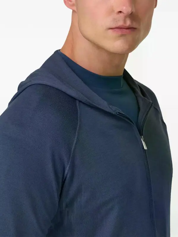 Boggi Milano Full-zip Hooded Sweater