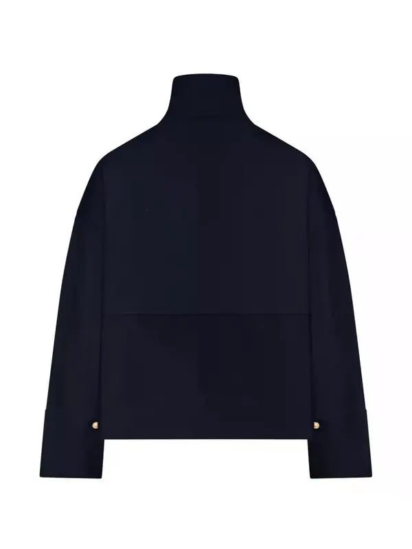 Max Mara Zip-up Cardigan - Blue