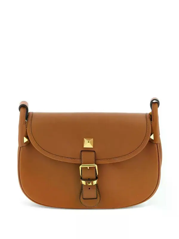 Valentino Garavani Flaneuse Stud-appliqué Leather Cross-body Bag