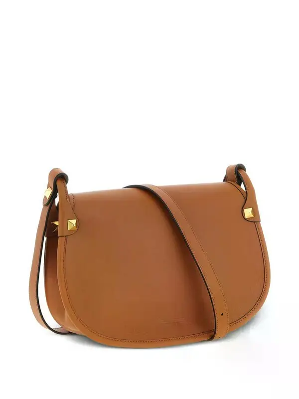 Valentino Garavani Flaneuse Stud-appliqué Leather Cross-body Bag