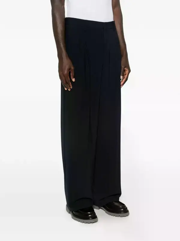 ROSSI Pleated-front Trousers
