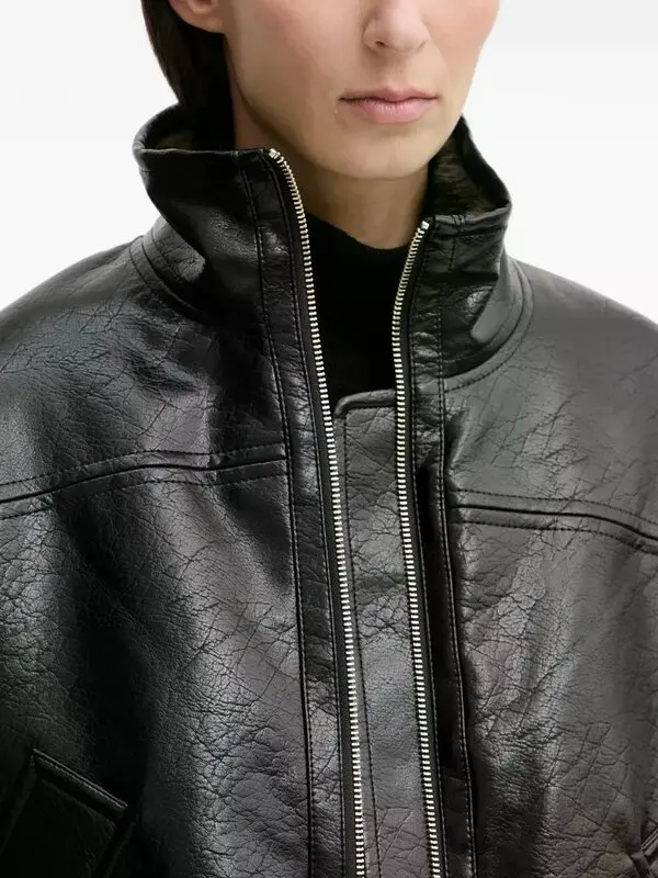 STAND STUDIO Funnel-neck Zip Jacket