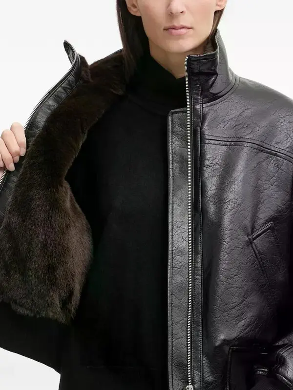 STAND STUDIO Funnel-neck Zip Jacket