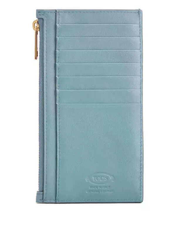 TOD'S Zip-detail Card Holder