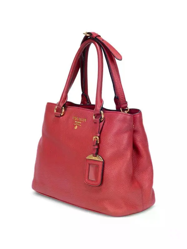 Prada Cabas Tote Bag - Red