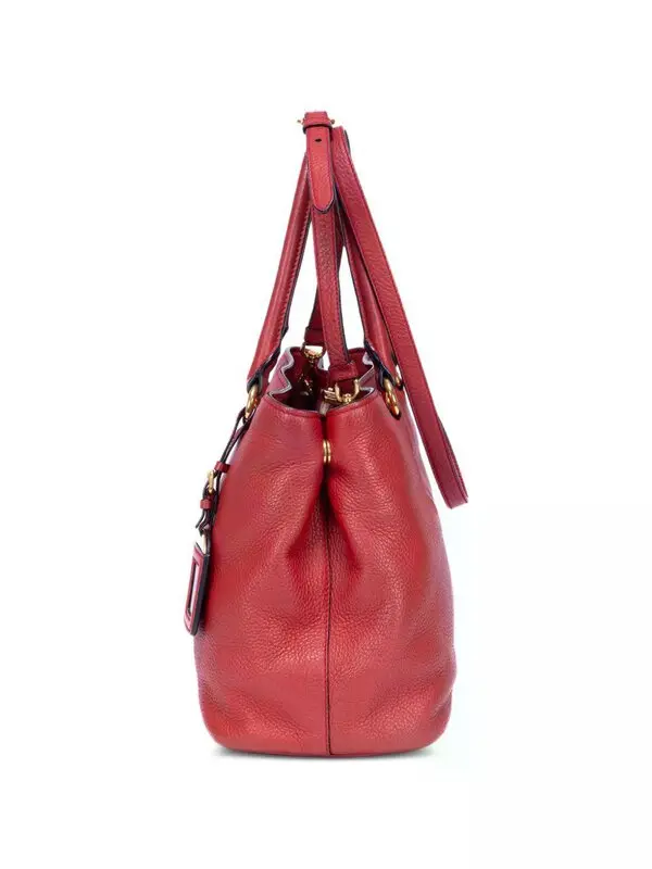 Prada Cabas Tote Bag - Red