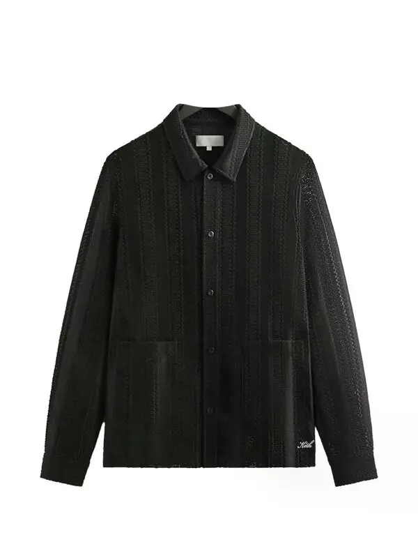 Kith Ladder Lace Collared Shirt Jacket