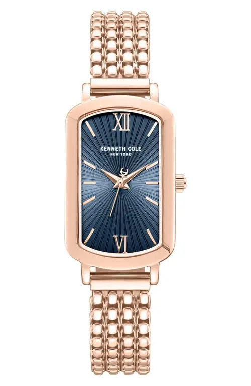 KENNETH COLE Tank Bracelet Watch