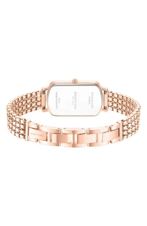 KENNETH COLE Tank Bracelet Watch
