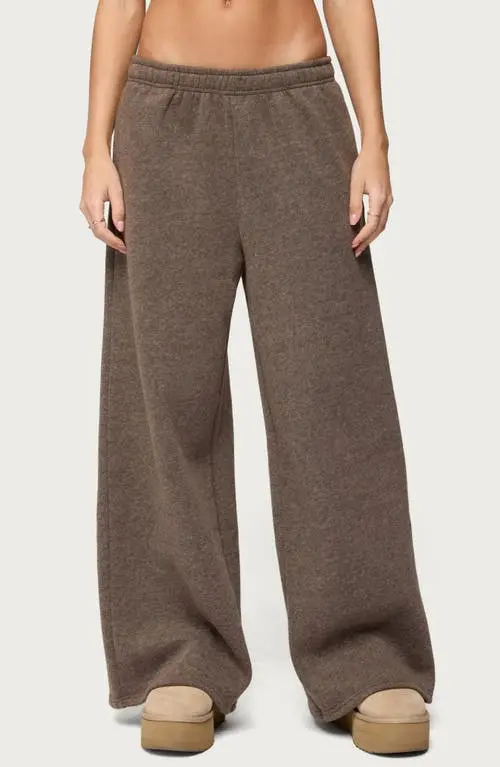 EDIKTED Wide Leg Sweatpants