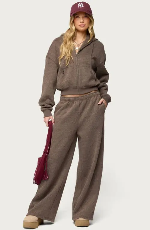EDIKTED Wide Leg Sweatpants