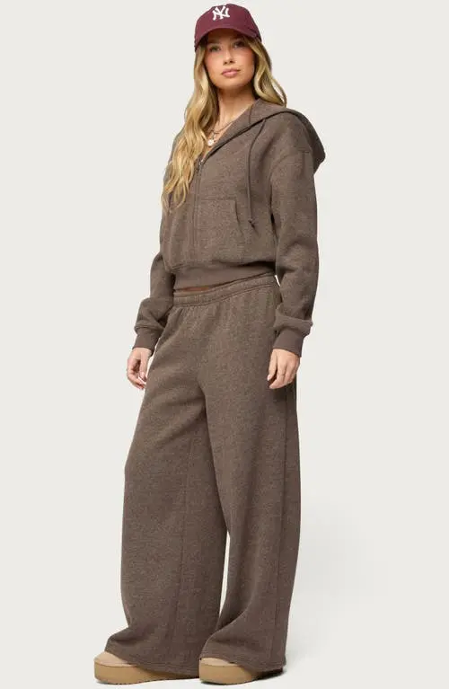 EDIKTED Wide Leg Sweatpants